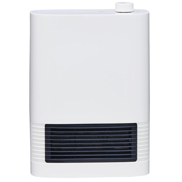 ユアサプライムス セラミックヒーター YA-S1250G(W) ホワイト【数量限定・未開封店頭在庫】・ツマミで簡単操作・転倒時W安心「二重転倒オフスイッチ」・出力切替2段階(50Hz：1200W/600W切替／60Hz：1100W/580W切替)