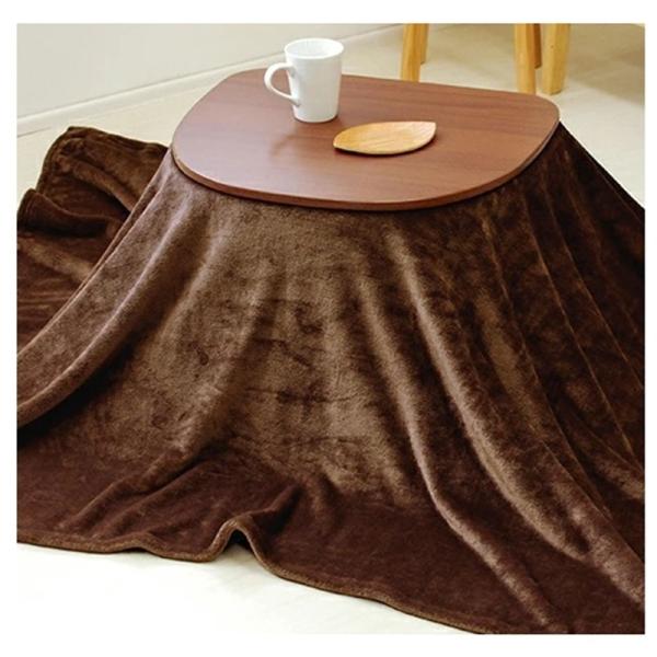 ユアサプライムス ちいさなこたつブランケット KMF-FB1570G(BR) ブラウン【数量限定・未開封店頭在庫】・ちいさなこたつ「ラテ・マカロ」にピッタリ・柔らか起毛生地を採用・洗濯機丸洗いに対応