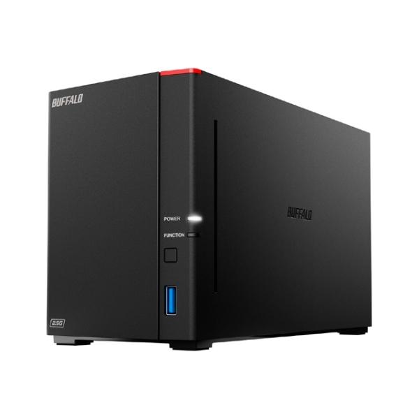 【発売日：2020年12月05日】バッファロー（Buffalo） ネットワークHDD（NAS）LinkStation for SOHO 2.5GbE搭載 高速モデル 2ドライブ LS720DN0802B HDD：8TB・大容量データを高速転...