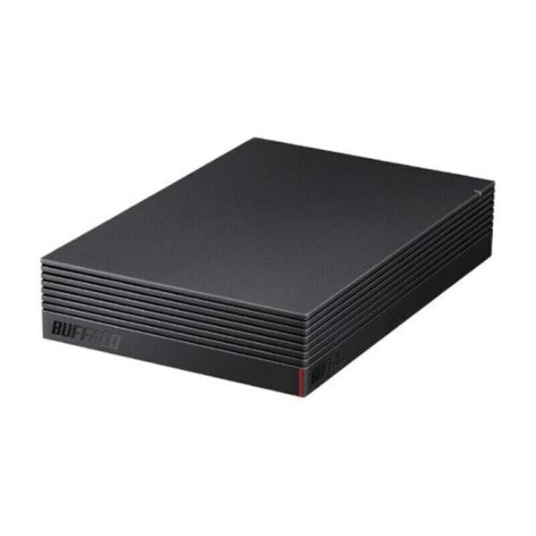 バッファロー（Buffalo） 外付けHDD HD-EDC2U3-BA ブラック　HDD：2TB・テレビやレコーダー等の幅広い機種に対応・高性能CMR方式HDD採用・高速ダビング＆バックアップ
