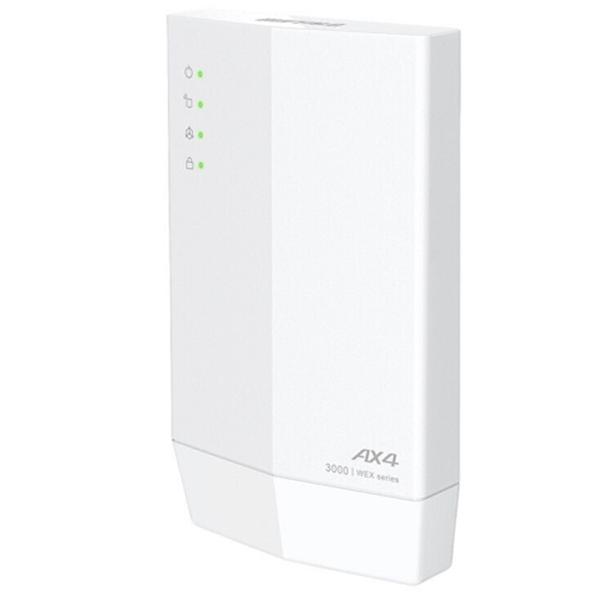 バッファロー（Buffalo） 無線LAN中継機 11ax/ac/n/a/g/b 2401+573Mbps WEX-3000AX4 ホワイト・Wi-Fi環境の不満を解消する「中継機」・手軽にメッシュネットワーク、「Wi-Fi EasyMes...