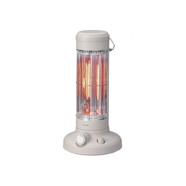 【発売日：2025年09月01日】小泉 遠赤電気ストーブ KKH-0651/C ベージュ【数量限定・未開封店頭在庫】・ころんとしたかわいらしいカーボンヒーター・出力切替３００〜６００Ｗ・約１〜３時間切タイマー、５時間自動オフ