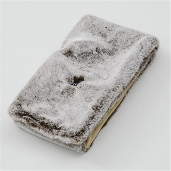 山善 ＵＳＢマフラー YEF-US90(PF) プレミアムファー【数量限定・未開封店頭在庫】・普段使いのモバイルバッテリーであったか生活・USB電源使用、バッテリー収納専用ポケット付・本体丸洗いOK(洗濯機は使用できません)