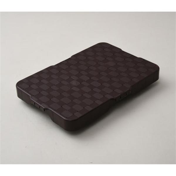 山善 つなげて使える平台車 NTH-50(BR) ブラウン・つなげて使える平台車・床を傷つけにくいエラストマー製キャスターを使用・耐荷重：50kg