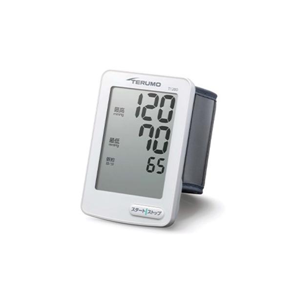テルモ 手首血圧計 ES-T1200ZZ ・かんたん はっきり大画面・かんたん操作でわかりやすい。・シンプル機能