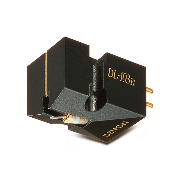 DENON（デノン） レコードカートリッジ DL103R お取寄せの場合の納期目安：5月中旬以降（2/13現在）・ DL-103の基本テクノロジーを踏襲。発電コイルに純度99.9999％（6N）の高純度銅を採用。