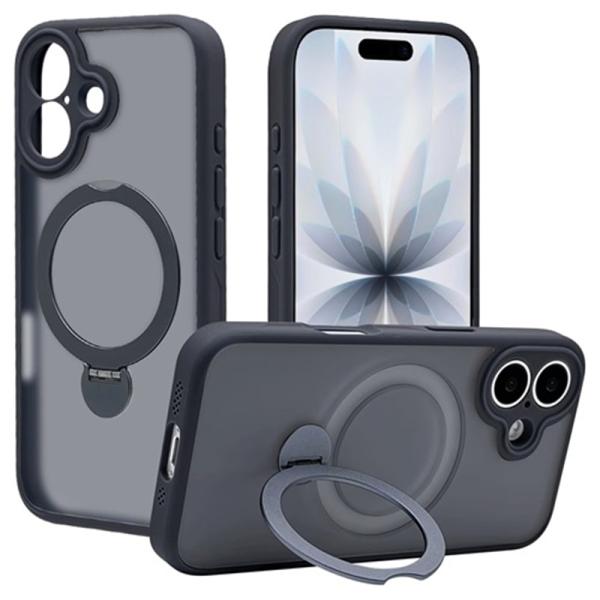 ラスタバナナ iPhone17 ケース カバー ハイブリッド ZEROSAFE Shaft 8899IP5AZSFNV フロストネイビー・柔軟性のあるTPU素材と傷に強いポリカーボネートのハイブリッドケース・落下防止やスタンドにもなるリング...