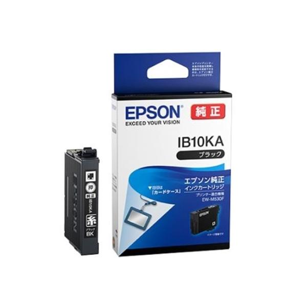 【発売日：2020年10月22日】EPSON（エプソン） 純正インクカートリッジ IB10KA ブラックお取寄せの場合の納期目安：4月下旬以降（4/9現在）・プリンター性能をフルに発揮する、エプソン純正インクカートリッジ