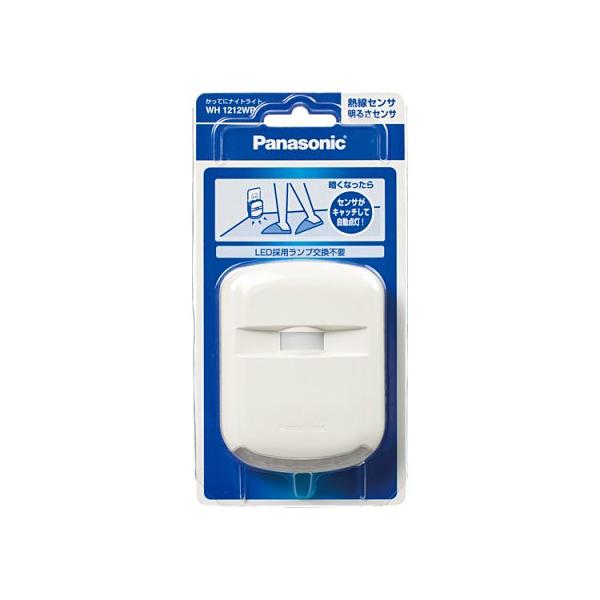 Panasonic（パナソニック） ナイトライト WH1212WP 【数量限定・未開封店頭在庫】かってにナイトライト(ホワイト)/P