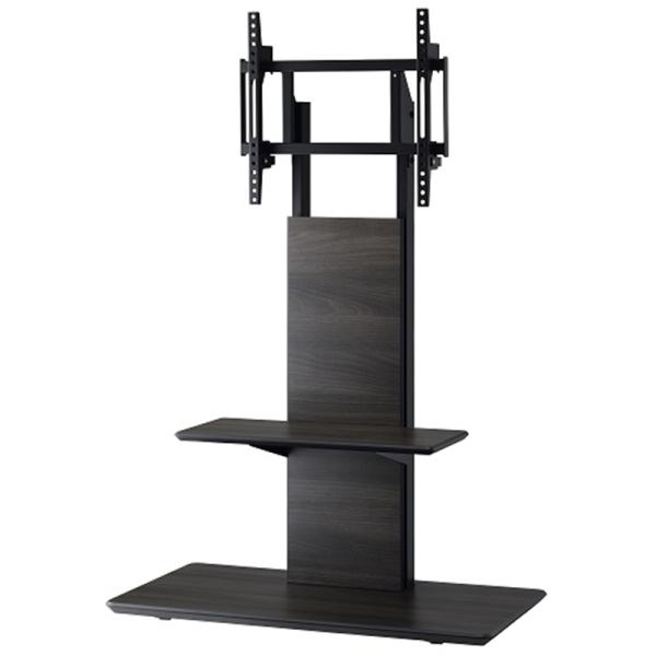 ハヤミ工産 〜77V型対応　自立スタンド KF-975 ・グレー木目がテレビにベストマッチ キャスター付きのテレビスタンド・画面センター目安　約1000〜1100mm・ハイタイプ　〜77V型対応