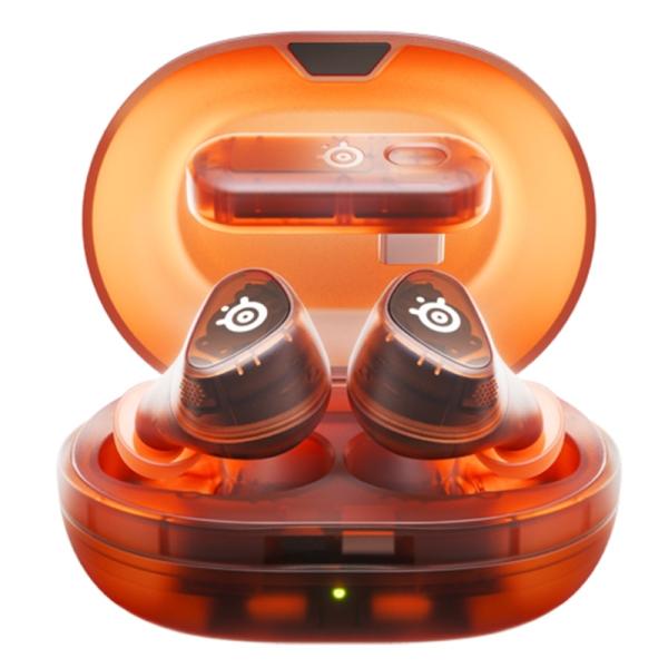 【発売日：2025年10月10日】SteelSeries（スティールシリーズ） 完全ワイヤレスゲーミングイヤホン　Arctis GameBuds　数量限定 61683 Glorange・新世代チップセットを搭載、完全ワイヤレスイヤホン・超低...