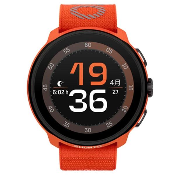 SUUNTO（スント） SUUNTO RUN CORAL ORANGE SS051112000 オレンジ納期目安：2026年2月上旬以降（12/26現在）・ランナーのために設計された軽量スポーツウォッチ　わずか36gで終日快適・正確なペース...