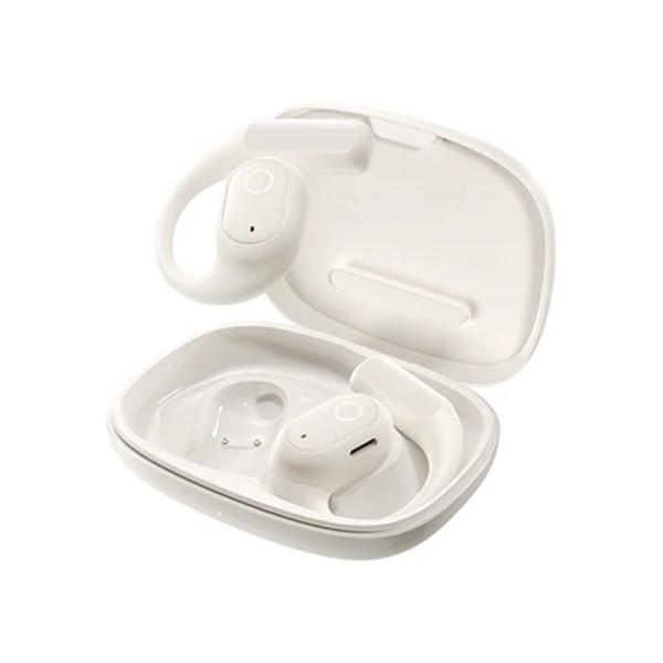 Baseus（ベースアス） オープンイヤー完全ワイヤレスイヤホン ELI10I FIT-W ステラーホワイト・大型16.2mmのドライバーによるナチュラルなサウンド・ながら聴きに最適なオープンイヤーデザイン・エルゴノミクスに基づいてデザイン...