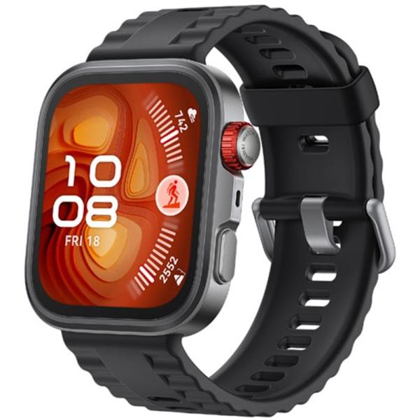 【発売日：2025年06月03日】HUAWEI（ファーウェイ） スマートウォッチ　HUAWEI WATCH FIT 4 Pro HUAWEI WATCH FIT 4 Pro/Black(SYA-B29) ブラック・サファイアガラス＆チタニウ...