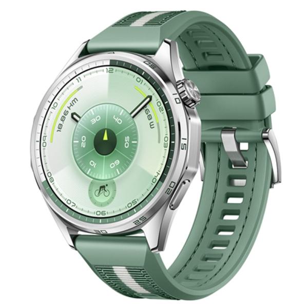 【発売日：2025年10月14日】HUAWEI（ファーウェイ） スマートウォッチ HUAWEI WATCH GT6 46mm/Green グリーン・大画面・長時間バッテリー・多機能スマートウォッチ・豊富なワークアウトモード・24時間健康管理