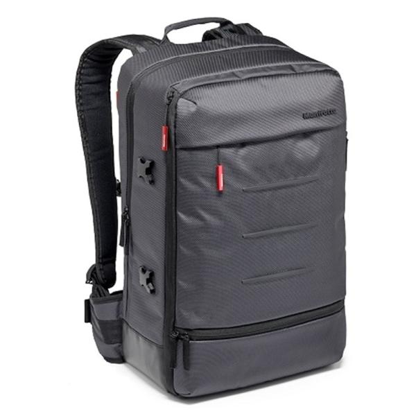 【発売日：2017年06月30日】マンフロット バックパック・リュック MB MN-BP-MV-50 グレー・取り出し可能で、背面からも、上もアクセスできるカメラ収納ケース・アクセサリー等にも便利なポケットが充実・三脚取り付け可能、レインカ...