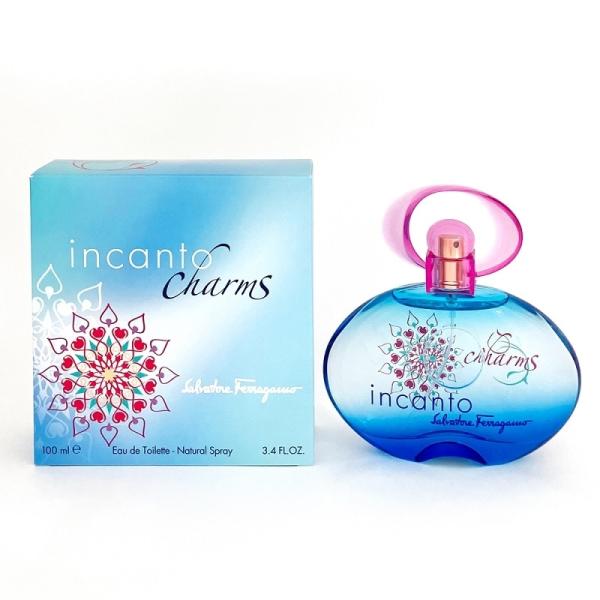 フレグランス サルヴァトーレ フェラガモ インカントチャームＥＤＴ１００ＭＬ インカントチヤ-ムEDT100ML ・豊潤でエキゾチックなフルーツやフローラルに、魔法の色を加えた香り。