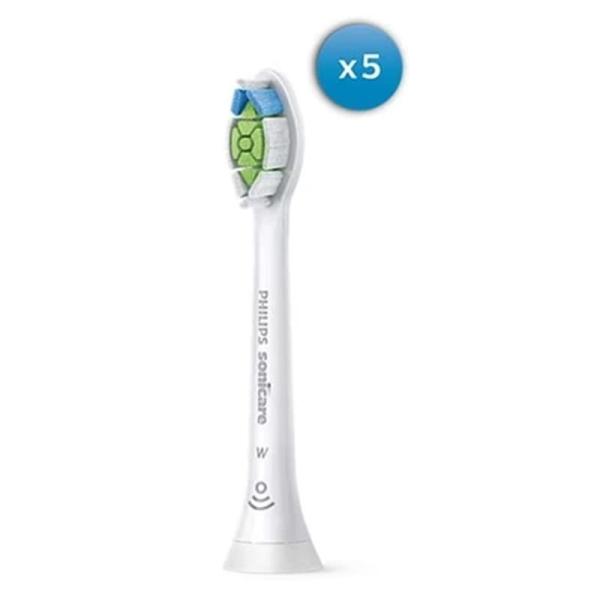 PHILIPS（フィリップス） 替ハブラシ（ホワイトプラスＲＦＩＤ／レギュラー５本） HX6065/67 【数量限定・未開封店頭在庫】・簡単にはめ込みできるブラシヘッド・レギュラーサイズ『5本組』・ブラシヘッド認識機能対応