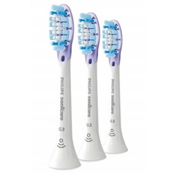 PHILIPS（フィリップス） 替ハブラシ（プレミアムガムケアＲＦＩＤ／レギュラー３本） HX9053/67 ホワイト・簡単にはめ込みできるブラシヘッド・ブラシヘッド認識機能対応・レギュラーサイズ3本組