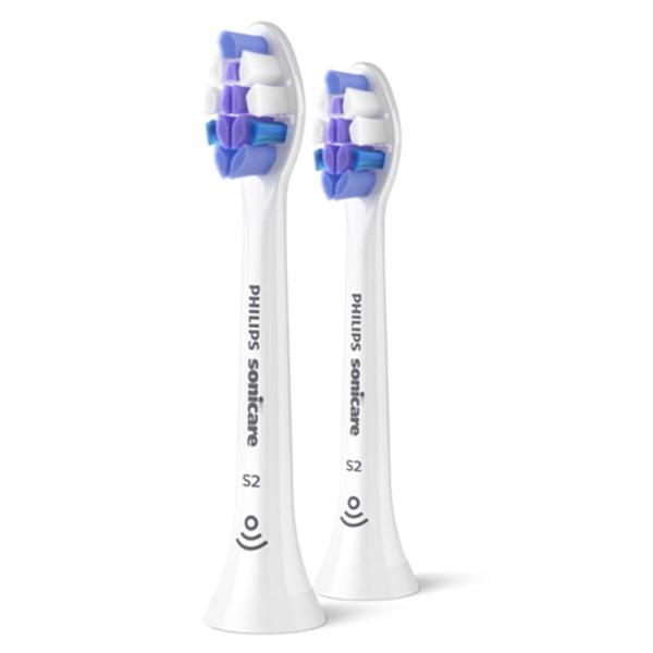 PHILIPS（フィリップス） 替ハブラシ（ソニッケアージェントルブラシヘッド） HX6052/93 【数量限定・未開封店頭在庫】・ソニッケアーで最も細い毛を採用し、敏感な歯と歯ぐきのために開発されたブラシヘッド・歯垢除去力は手磨きの最大5...
