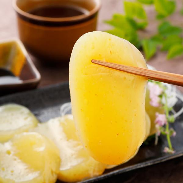 ■名称：こんにゃく■商品名：柚子刺身こんにゃく■原材料：こんにゃく粉、ゆず、　増粘多糖類、水酸化カルシウム■内容量：3個(1個約250g)×10袋　※こんにゃくは、商品を袋詰めにした後、　ボイルする際に、10％〜15％離水する為　表示される...