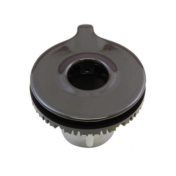 「商品情報」バーナーキャップ 標準バーナー用 グレー リンナイ ガスコンロ部品【151-404-000】【純正品】バーナーの上にセットをする、炎が出る部分のキャップです。＜色＞上部：グレー、下部：黒＜サイズ＞直径64.3×内径23(mm)※...