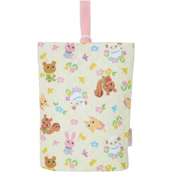 「商品情報」毎日の通園・通学が楽しくなる♪とってもかわいいデザインのシューズバッグです。「主な仕様」サイズ:H29×W22×D7cm生産国:中国組成:ポリエステル100% / 仕様:インクジェットプリント・織りネーム・再生ポリエステル靴や上...