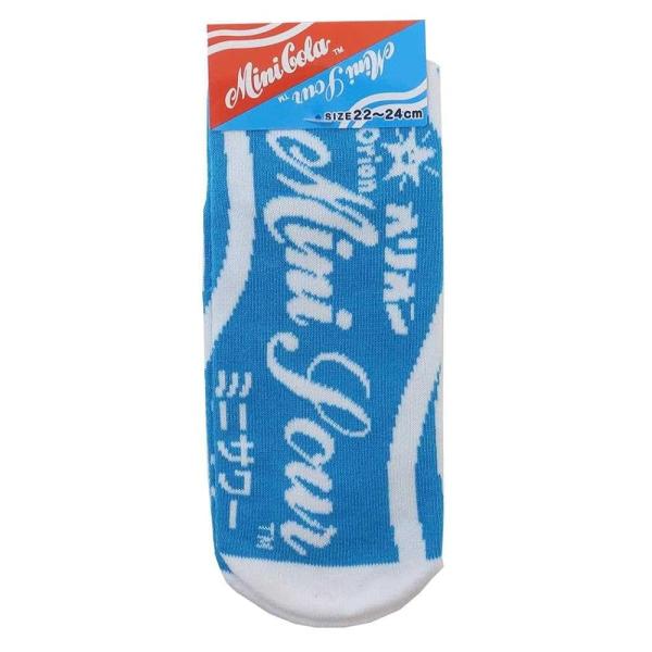 「商品情報」有名なお菓子のパッケージミニサワーのソックスです。　周りの目をひくこと間違いなし！プレゼントにも最適です。　サイズ：大人用（22-24cm）　素材：綿、ポリエステル、ポリウレタン　生産国：中国「主な仕様」有名なお菓子のパッケージ...