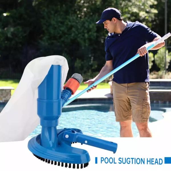 動作原理:真空の力で動作水圧入力真空作成し底のゴミなど描画破片と葉などをメッシュネットに入れます。ガーデンホースに接続※ポールは含まれません。真空ヘッドのみですのでご注意下さい。パッケージ:内容1 × プール掃除機1 × 真空アダプタ1 ×...