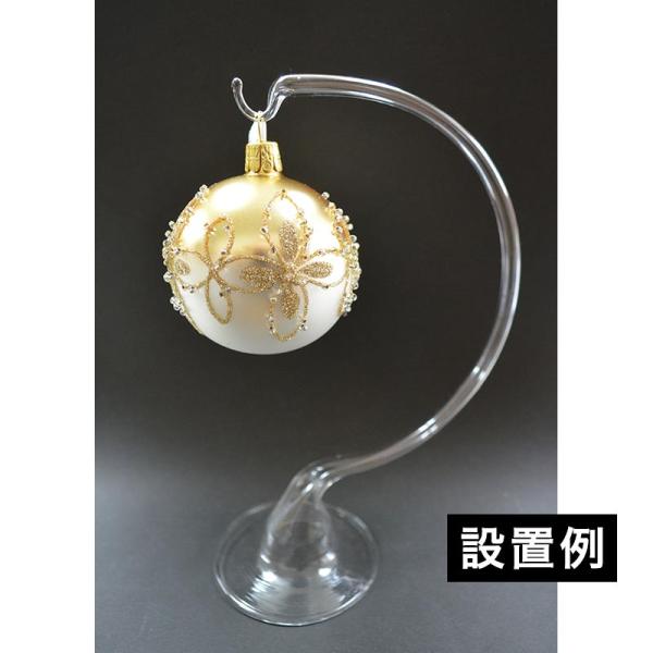 クリスマスツリーの装飾に使用するきらびやかなガラスボールです。クリスマスオーナメントを中心に製造するチェコ共和国のメーカー オルネックス社の製品になります。華やかなシーズンを彩る色合いと、確かな手仕事を感じるクオリティがヨーロッパのクリスマ...