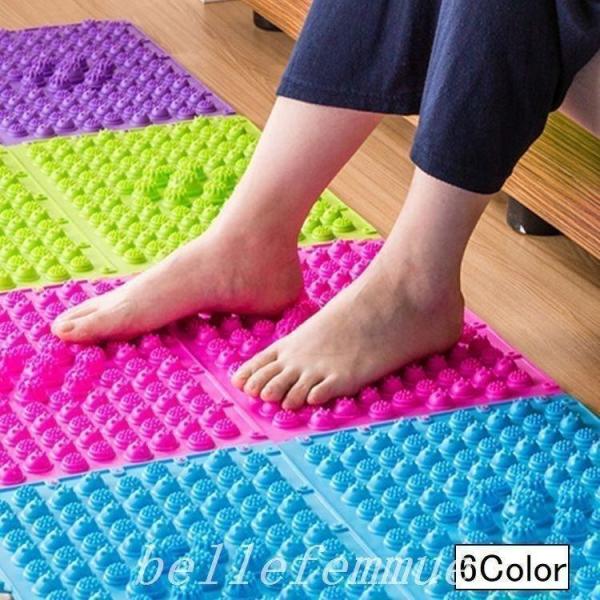 足つぼマット足ツボシート足つぼマッサージシート足裏刺激足裏マッサージフットマッサージ指圧踏むだけ歩くだけツボ押しグッズ突起柔らか
