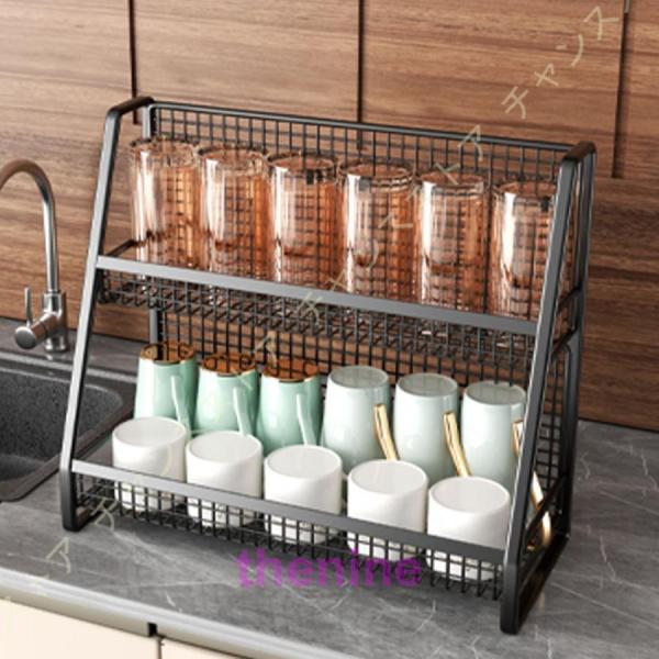 商品の説明広いスペース、実際の生活と相まって、貯水、軽量、お手入れが簡単な特徴があります。急速な排水、すべてのカップを片付ける、乾いた、細菌の成長の予防、そして簡単に清潔に保ちます ホームキッチンやオフィスカップの開催に最適です金属鉄製、ス...