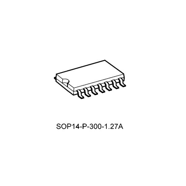 TC74VHC164F　東芝　VHC-CMOS　10個入　仕様・シリアルイン　パラレルアウト　Serial-In/Parallel-Out Shift Register・ピン数　14PIN・表面実装タイプ　SOP14・サイズ　10.8×7....