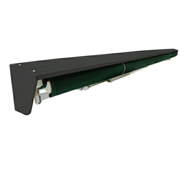 【発売日：2022年07月26日】オーニングテント専用カバー 3m 黒 ブラック 後付可能 カバーのみ 日除け オーニングテント 日焼け防止 日よけカバー 当店専用カバー テント 保護 日よけテント 専用カバー〔組立て手順〕■オーニングのフ...