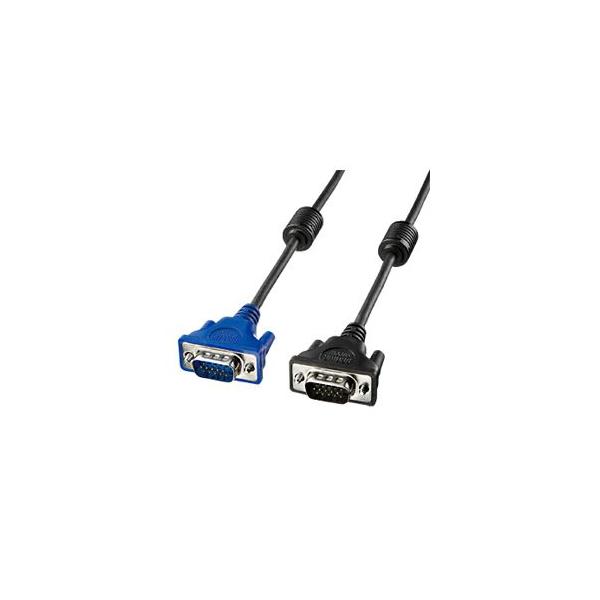 【商品名】 サンワサプライ ディスプレイケーブル KC-VMH100 【ジャンル・特徴】 パソコン周辺機器 PC99ケーブル [ KC-VMH100 ]