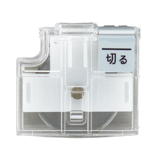【商品名】 （まとめ） プラス スライドカッターハンブンコ 替刃 直線【×10セット】  [ PK-800H1 ]