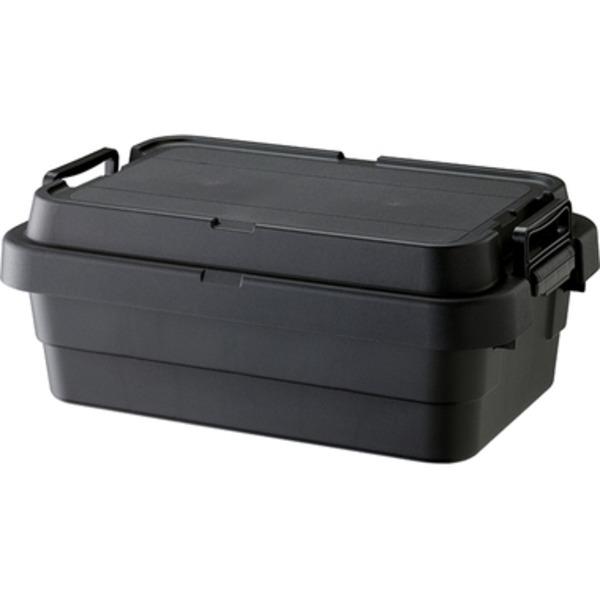 【商品名】 収納ボックス 収納ケース 幅60cm 50L LOW TYPE 浅型 ブラック S蓋 車用 ルーフキャリー対応 日本製 トランクカーゴ アウトドア 【ジャンル・特徴】 収納 ボックス ケース コンテナ ツール 収納箱 トランクカ...