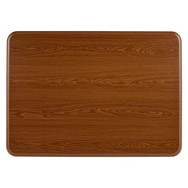 【商品名】 コタツ天板 単品 約幅105×奥行75×高さ3cm ブラウン 脚・本体別売り