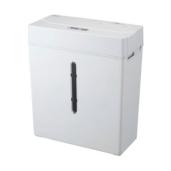 【商品名】 ナカバヤシ パーソナルシュレッダ ライトグレー NSE-C101LG  [ NSE-C101LG ]