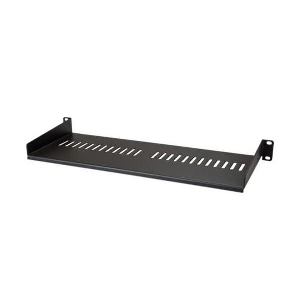 【商品名】 StarTech.com 1U 固定式サーバーラック棚板 19型対応 ブラック CABSHELF1U7V 1枚