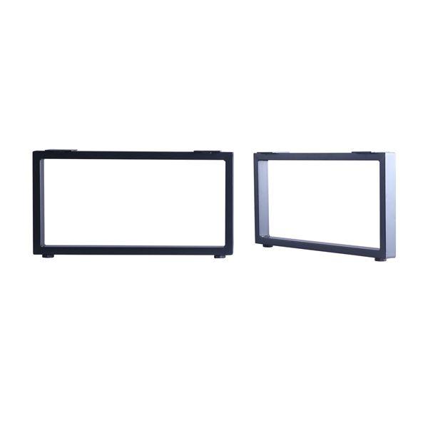 【商品名】 【脚のみ】 ローテーブル用 テーブル枠脚2本セット  約幅63cm ブラック 【ジャンル・特徴】 DIYでオリジナルテーブルを! [ TBK-L63 BK ]