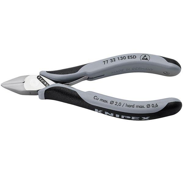 【商品名】 KNIPEX クニペックス エレクトロニクスニッパー ESD 全長130mm 7732-130ESD 工具 ツール DIY 作業工具 【ジャンル・特徴】 KNIPEX クニペックス ニッパー にっぱー 工具 ツール DIY 作業...