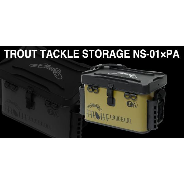 優れた強度と耐久性を備えたトラウト専用タックルバッグです。上部からの均一な圧力で100kg以上を実現しました。※（実測値であり、保証値ではございません。）専用の取り外し可能なインナーフルトレーが付属しており、上下2段使いすることができルアー...