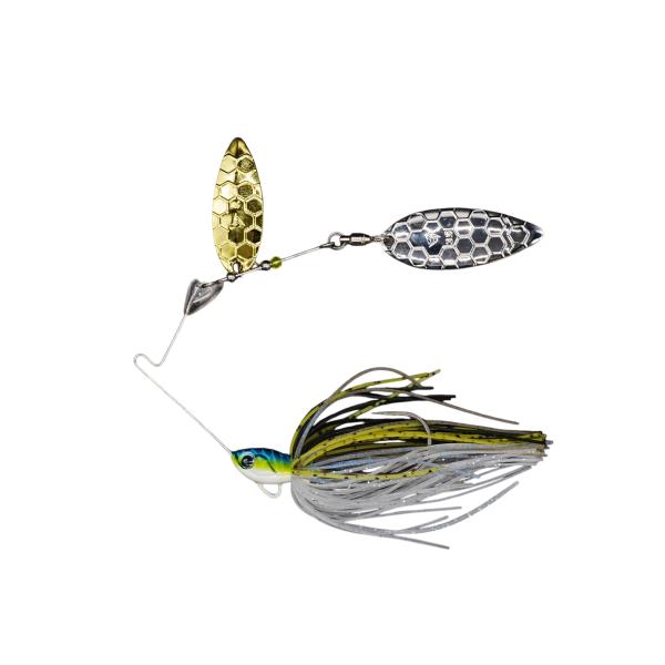 『ワームの如く使えるスピナーベイト』コンパクトで日本のバスにピッタリ。D-SPIKERをよりコンパクト＆パワーブレードに！！●カラー派手色：ハイアピールカラー。濁りやルアーパワーが必要な時に活躍するカラー。中間色：オールラウンドカラー。どこ...