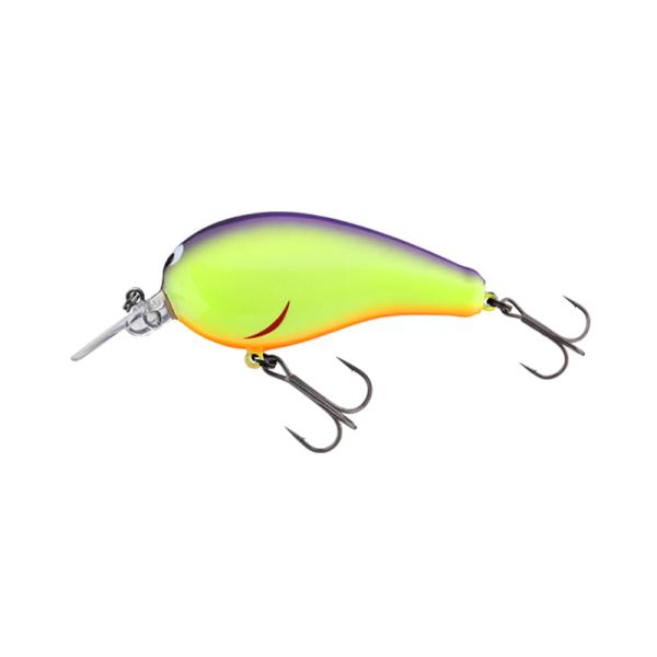 超軽量素材バルサウッドボディボディマテリアルに超軽量素材バルサウッドを採用することにより、ABS素材では実現不可能なスーパーハイフロートボディを実現し抜群の根がかり回避能力を備えています。また軽量ボディにより、パワフルかつ超ハイピッチウォブ...