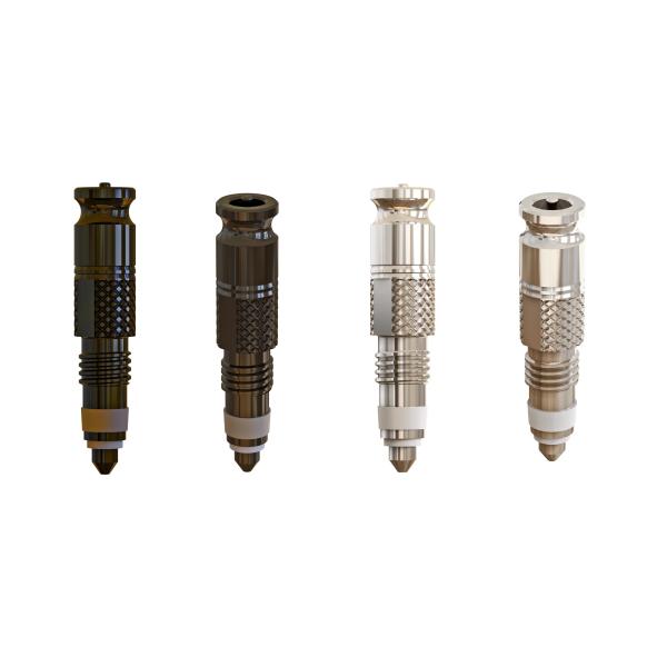 従来のプレスタバルブに代わる、革新的なクイックコネクトを実現するクリックバルブコアセットです。お手持ちのバルブのコアを差し替えるだけで、ワンタッチで確実に空気を入れられるようになります。統一感のあるブラックと、クラシックなシルバーの2色展開...