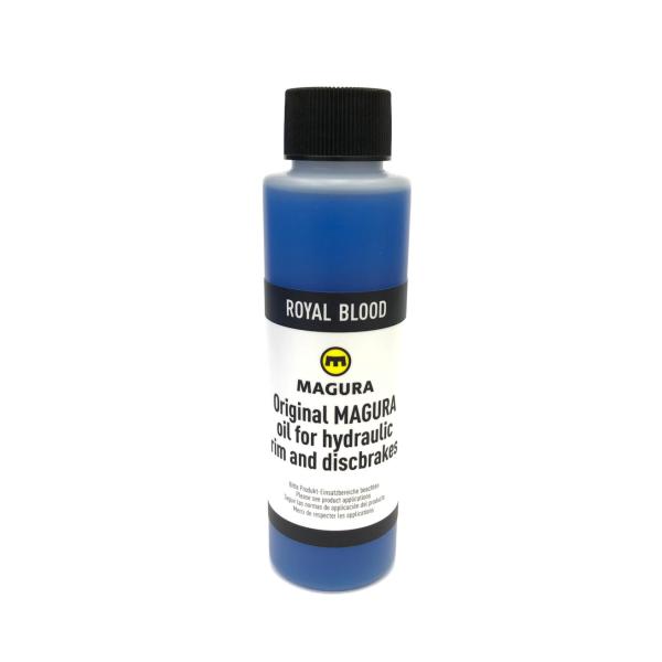 MAGURA純正ブレーキオイル容量100mlマグラ油圧ブレーキには、必ず純正ロイヤルブラッドミネラルオイルをご使用ください。大変危険ですので、絶対にDOTフルード・他社ミネラルオイルは、使用しないでください。
