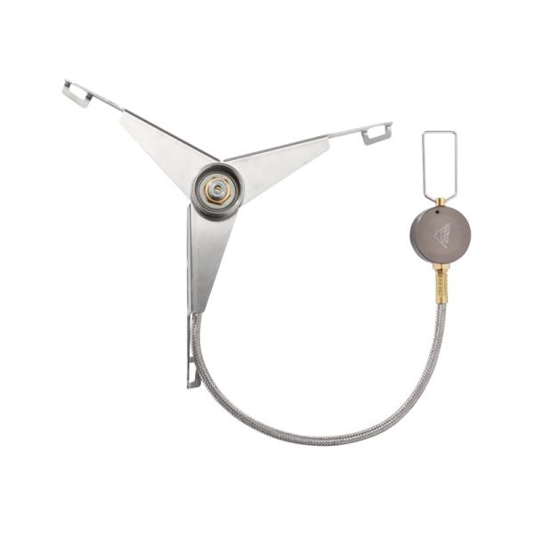 MSR ポケットロケット２とウィンドバーナーパーソナルをグループストーブにアップグレードするアクセサリーです。火元から離れたところでの操作を可能にします。ストーブを低く安定した状態で使用できるので、不整地や子供、ペットがいる場所などでも安心...