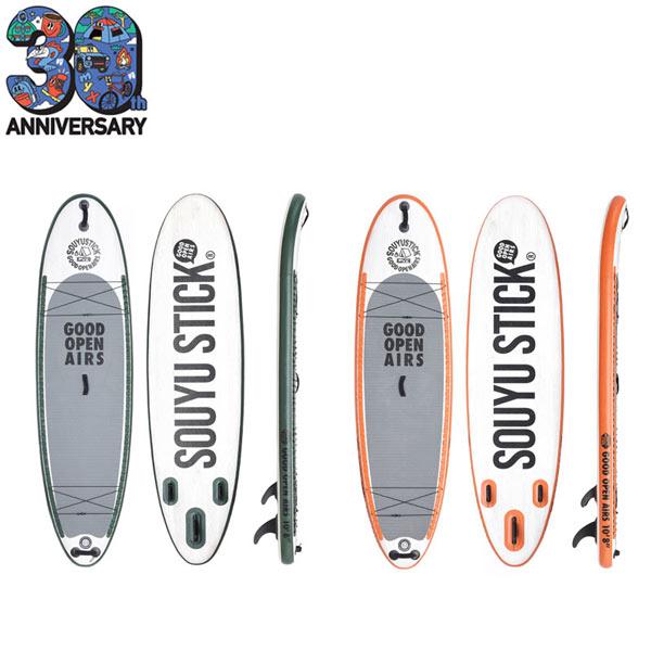【マイクス30周年記念アイテム】SOUYU STICK.の人気モデル「SKY WALK 10'8”」をベースに、30周年仕様として発売する特別モデル。ボード本体には、マイクスが掲げる「GOOD OPEN AIRS」のオリジナルプリントを施し...