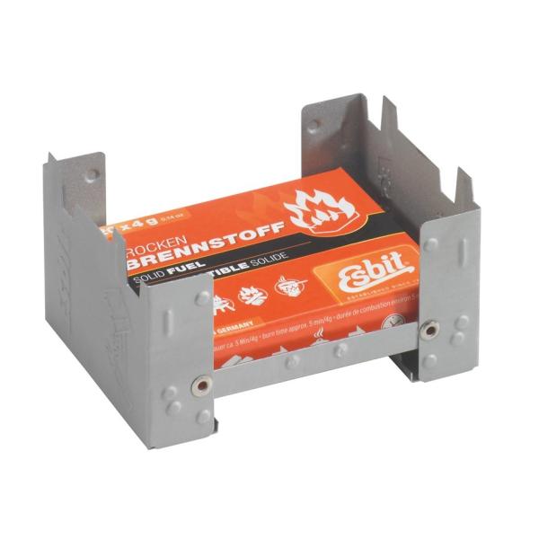 ■サイズ：収納時10×7.7×2.3(cm)■重量：85g（固形燃料除く）■品番：ES20920000■固形燃料スタンダード付